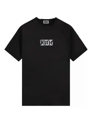 Kith X Marvel Logo-print T-shirt - Black