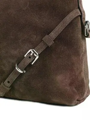 Givenchy Buckle-detail Shoulder Bag - Brown