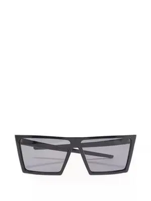 RETROSUPERFUTURE Geometric Rectangle Sunglasses - Black