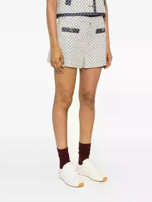 Gucci Geometric-pattern Pocket Shorts
