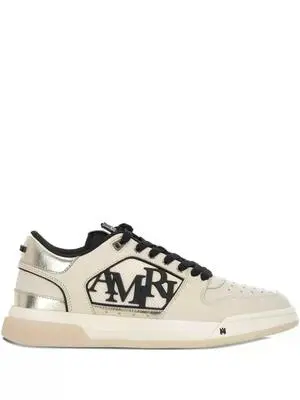 Amiri Classic Low Logo Patch Sneakers - Neutrals