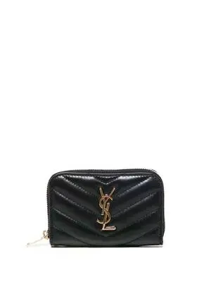 Saint Laurent Cassandre-plaque Wallet