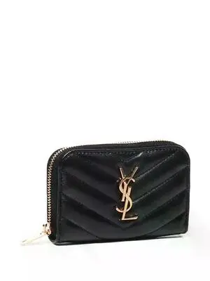Saint Laurent Cassandre-plaque Wallet