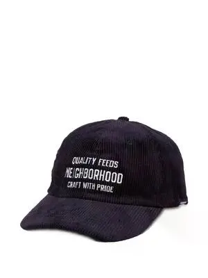 NEIGHBORHOOD Embroidered Corduroy Baseball Cap - Blue