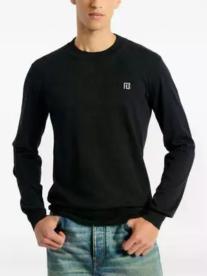 Balmain Crew-neck Sweater - Blue