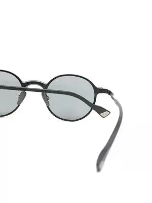 SNOB Tommi Round-frame Glasses - Black