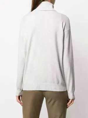 Brunello Cucinelli Cashmere Mock-neck Jumper - Grey