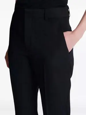 Balmain Grain-de-poudre Straight Trousers