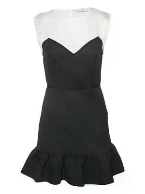 Sandro Jacquard Mini Dress - Black