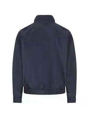 Brunello Cucinelli High-collar Zip-up Bomber Jacket - Blue