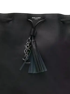 Saint Laurent Medium Jean Flat Tassel-charm Shoulder Bag