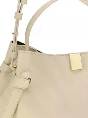 Yuzefi Gyoza Pebble-leather Tote Bag - Neutrals