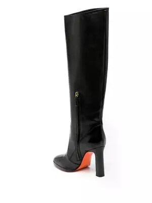 Santoni 95mm Leather Boots
