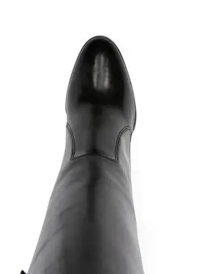 Santoni 95mm Leather Boots