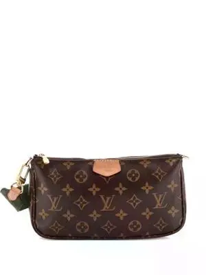 LOUIS VUITTON Multi Pochette Accessoires Monogram Canvas Crossbody Bag