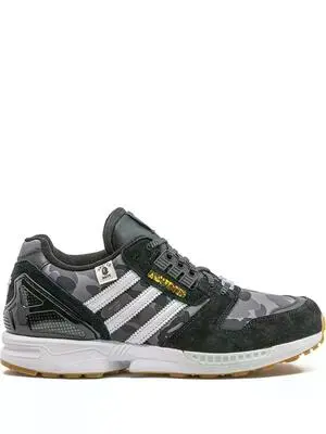 Adidas X Bape X Undftd Zx 8000 Sneakers - Black