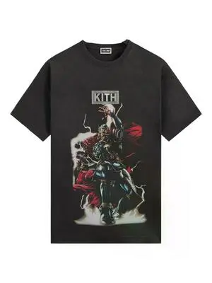 Kith X Marvel Thor-graphic T-shirt - Black