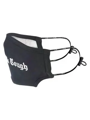 HACULLA. Embroidered Slogan Face Mask