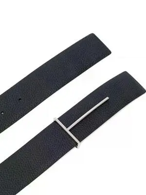 TOM FORD Reversible Leather Belt - Blue