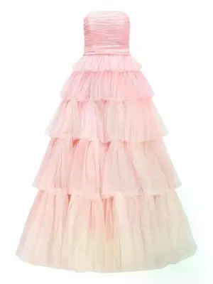 Jenny Packham Adore Tiered Bow Gown