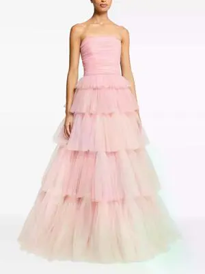 Jenny Packham Adore Tiered Bow Gown