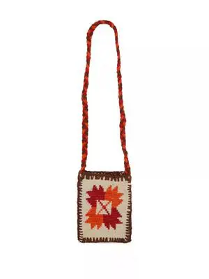 CHAMULA Embroidered Messenger Bag