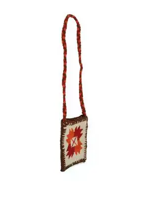 CHAMULA Embroidered Messenger Bag