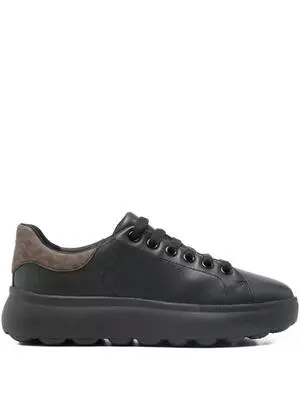 Geox Spherica Ec4.1 Lace-up Sneakers - Black