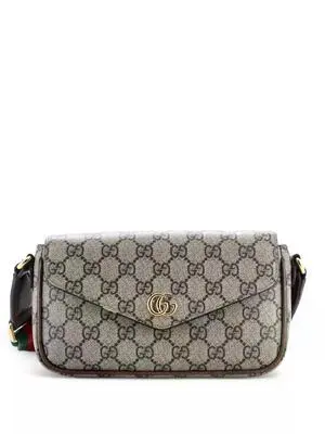 Gucci Ophidia Gg Coated Canvas Mini Shoulder Bag