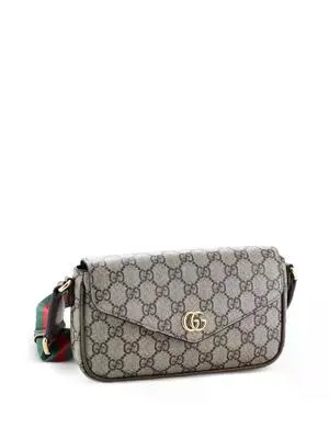 Gucci Ophidia Gg Coated Canvas Mini Shoulder Bag