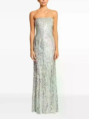 Jenny Packham Honesty Sequin-embellished Maxi Dress