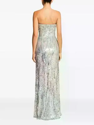 Jenny Packham Honesty Sequin-embellished Maxi Dress