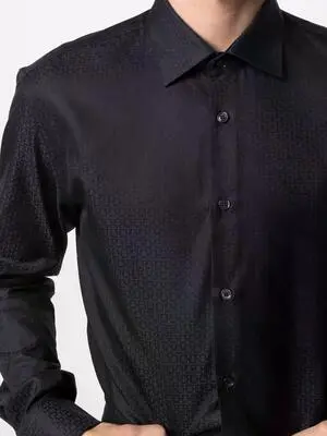 FERRAGAMO Gancini-print Shirt