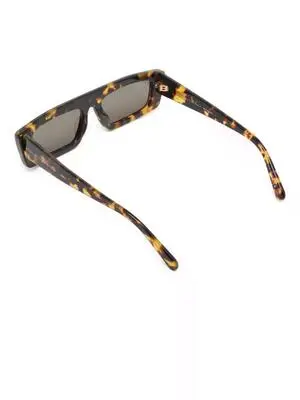 Stella McCartney Tortoiseshell Rectangle Sunglasses