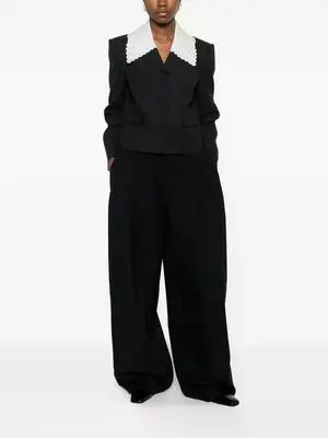 SELF-PORTRAIT Embroidered-collar Jacket