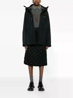 Prada Zip-up Hooded Jacket