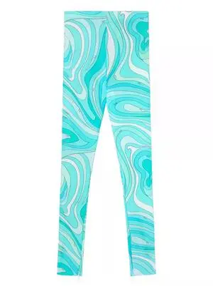 Emilio Pucci Labirinto-print Leggings