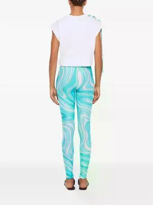 Emilio Pucci Labirinto-print Leggings