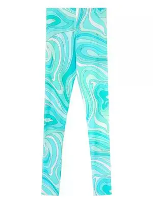 Emilio Pucci Labirinto-print Leggings