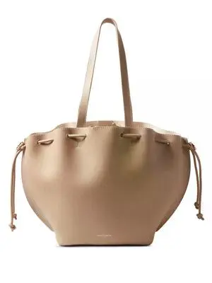 Claudie Pierlot Grained Leather Tote Bag