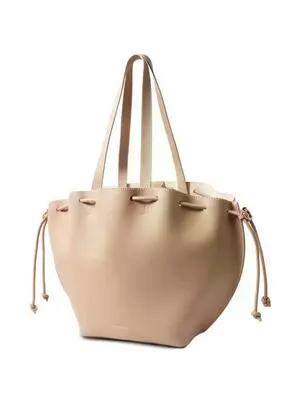 Claudie Pierlot Grained Leather Tote Bag