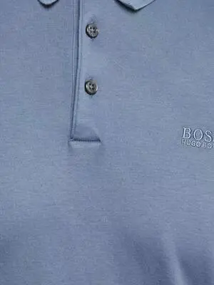 BOSS Long-sleeve Polo Shirt - Blue