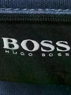 BOSS Long-sleeve Polo Shirt - Blue
