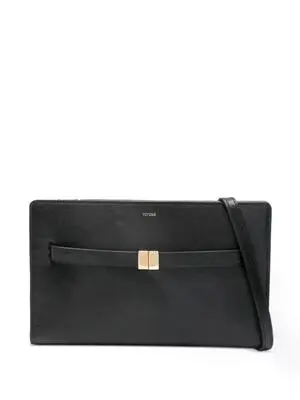 TOTEME Belted Cross Body Bag - Black