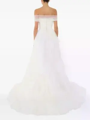 Jenny Packham Angel Falls Tiered Maxi Dress