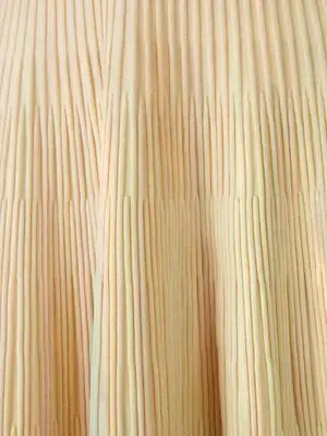 Simkhai Pleated Collared Dress