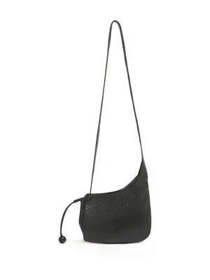 Marni Leather Crossbody Bag - Black