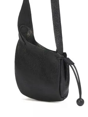 Marni Leather Crossbody Bag - Black