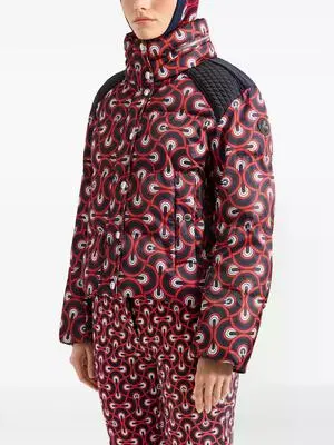 Fusalp Quilted Ski Jacket - Red