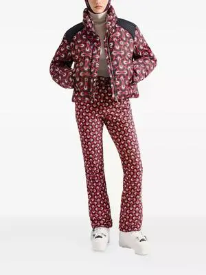 Fusalp Quilted Ski Jacket - Red